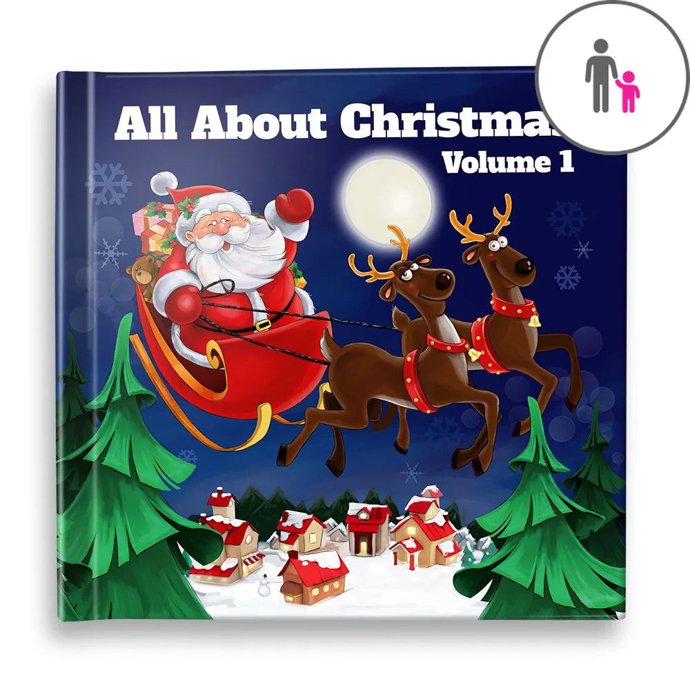 “All About Christmas - Volume 1" Personalized Story Book – Dinkleboo US