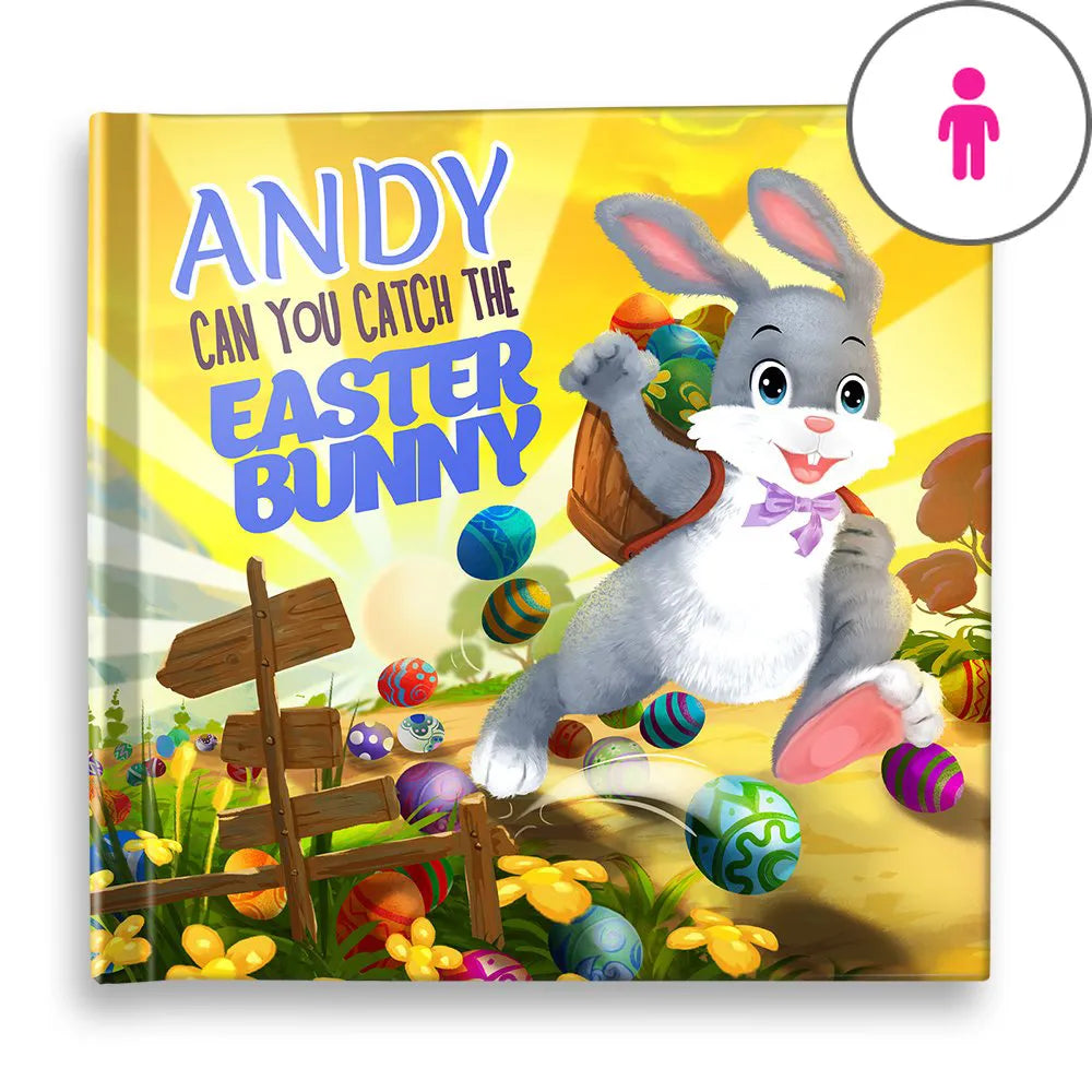 Can You Catch the Easter Bunny? Personalized Story Book – Dinkleboo US