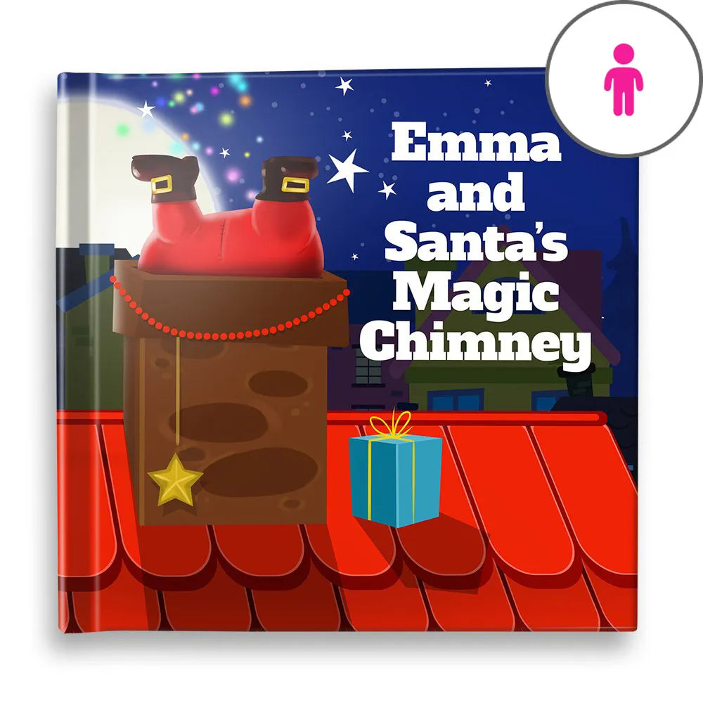 “Santa's Magic Chimney" Personalized Story Book – Dinkleboo US
