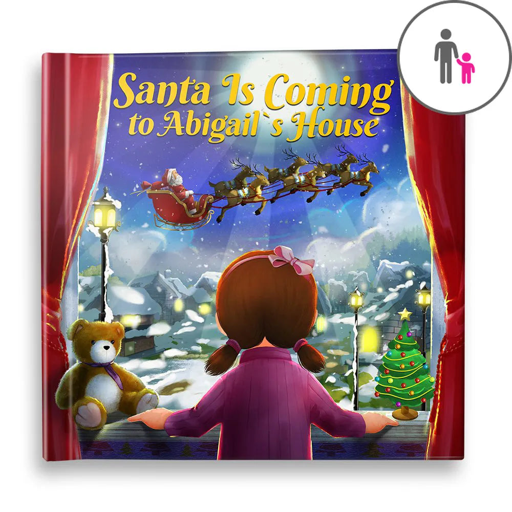 “Santa is Coming" Personalized Story Book – Dinkleboo US