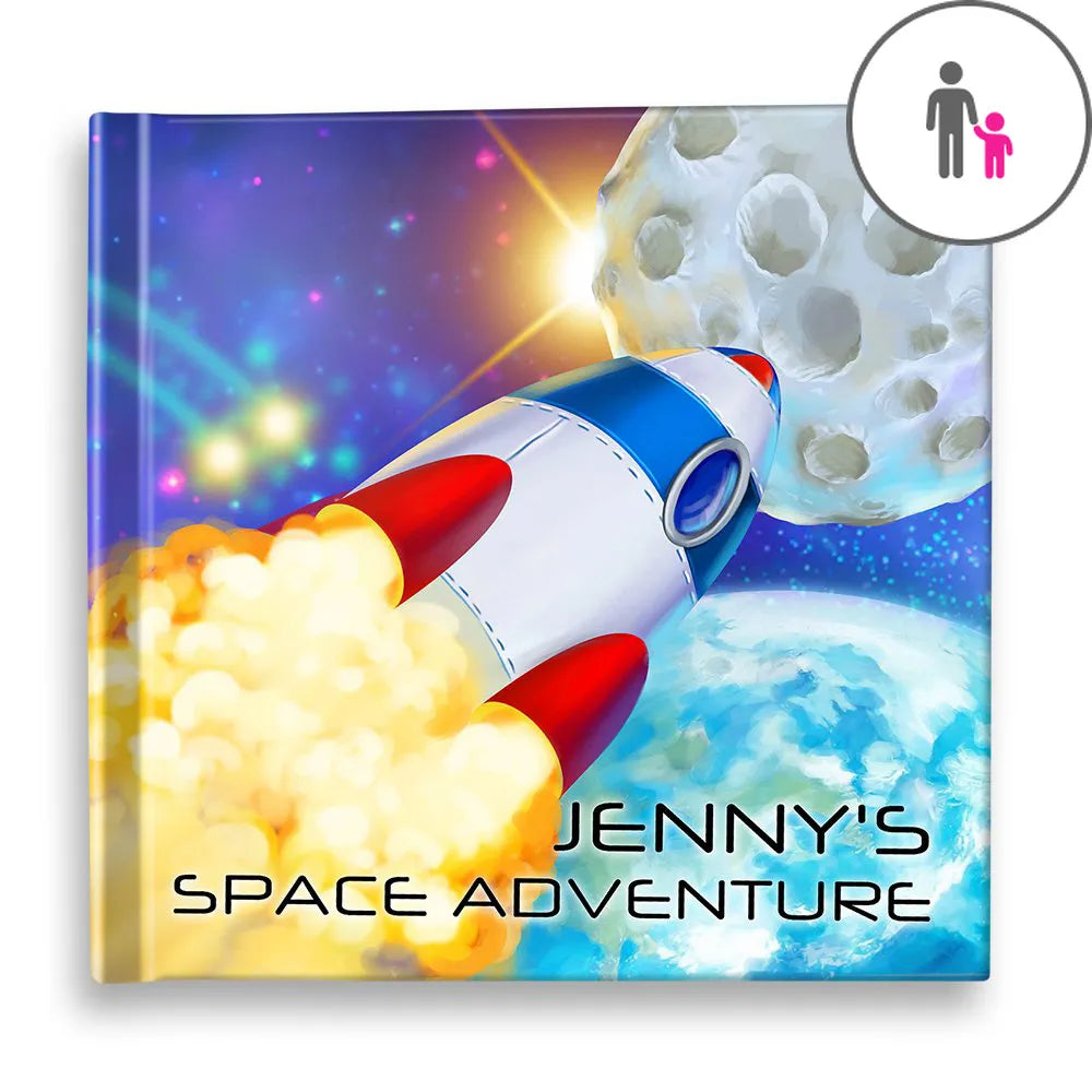 Children's Personalized Space Adventure Book – Dinkleboo US