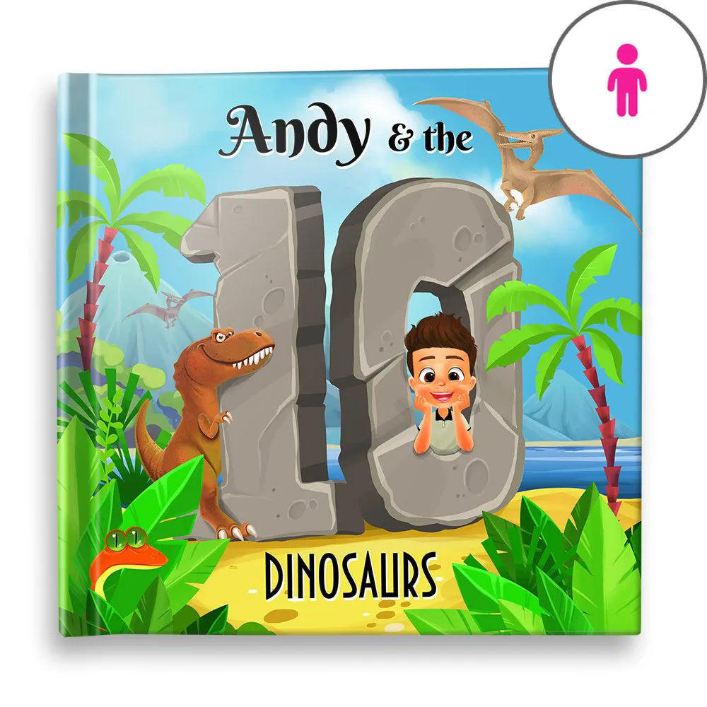 The Ten Dinosaurs Personalized Children's Book – Dinkleboo US