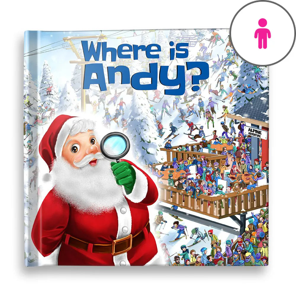“Where is Santa?" Personalized Story Book – Dinkleboo US