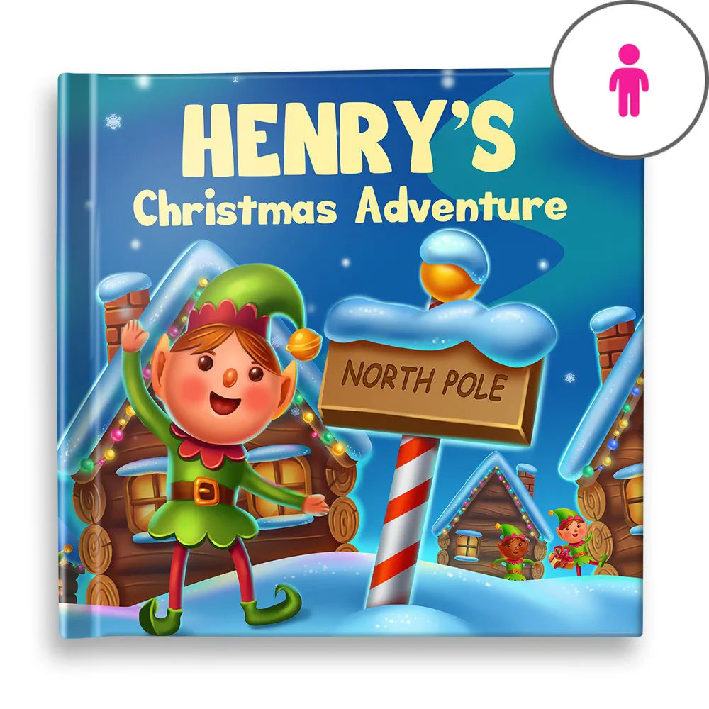 Christmas Adventure Personalized Story Book – Dinkleboo US