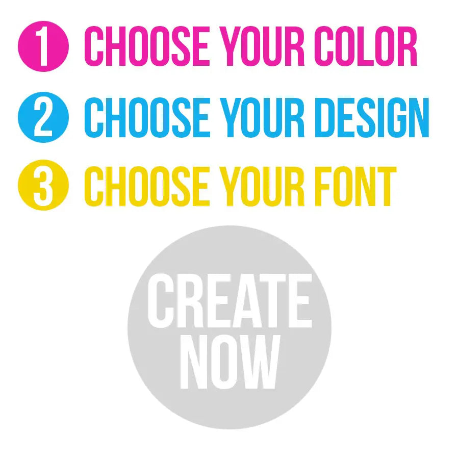 Create Your Own Round Name Labels – Dinkleboo US