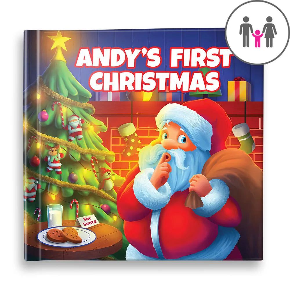 First Christmas Personalized Story Book – Dinkleboo US
