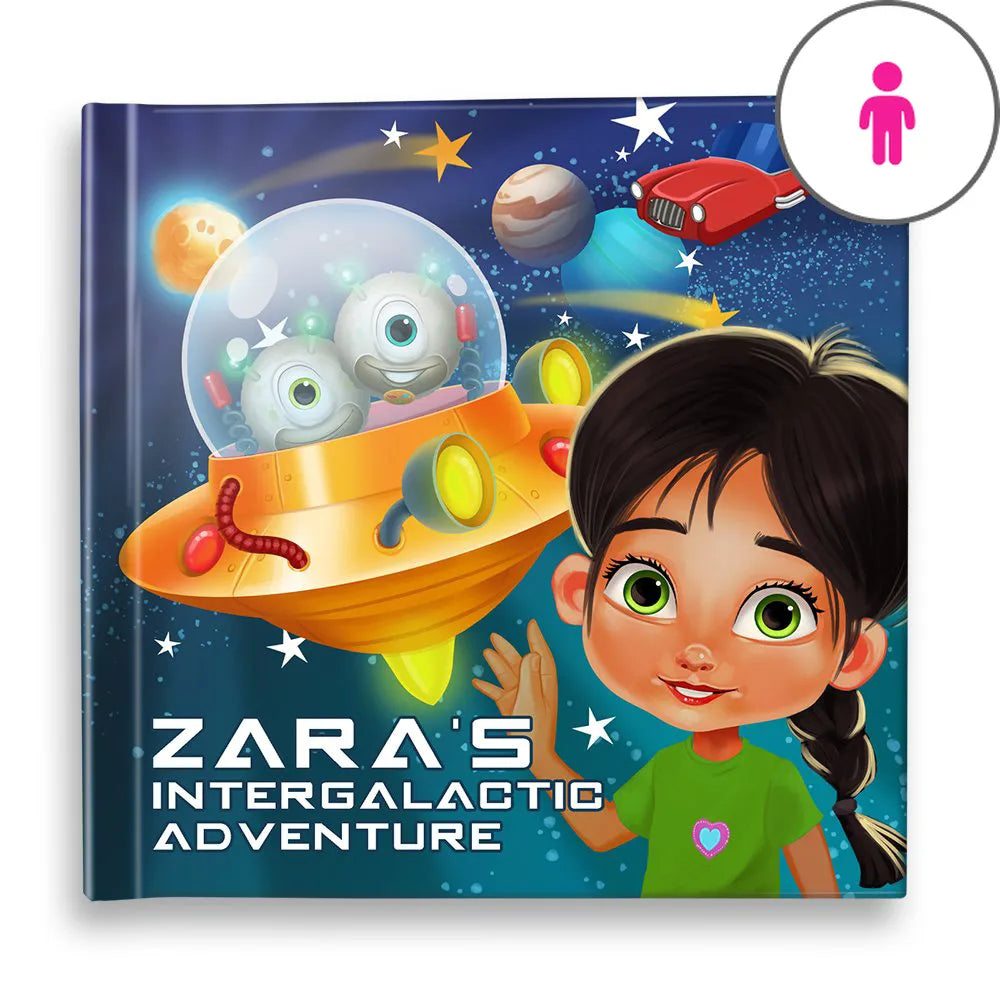 Intergalactic Space Adventure Personalized Children's Book – Dinkleboo US
