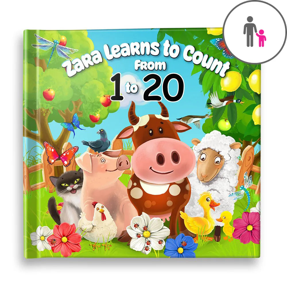 Personalized Learns to Count Story Book – Dinkleboo US