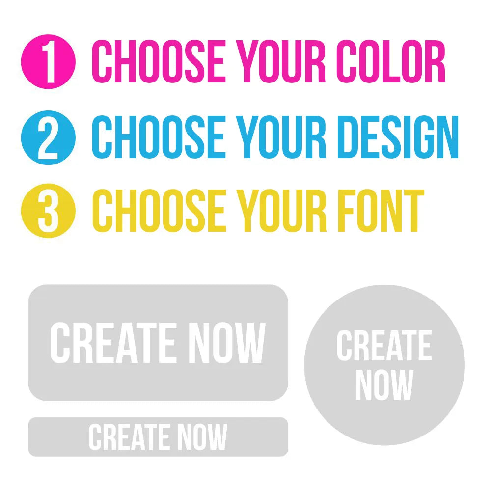 Create Your Own Mixed Name Label Pack – Dinkleboo US