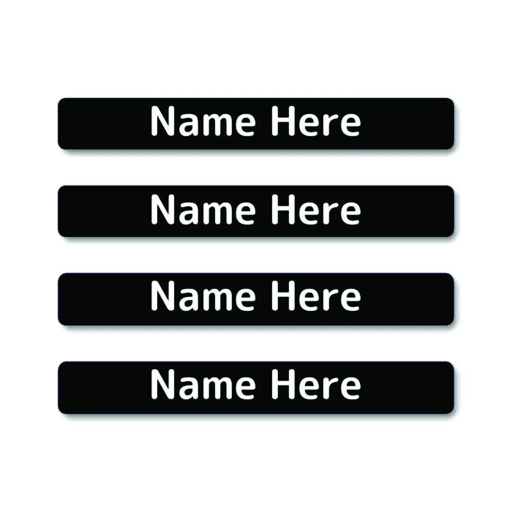 Single Color Mini Name Labels – Dinkleboo US