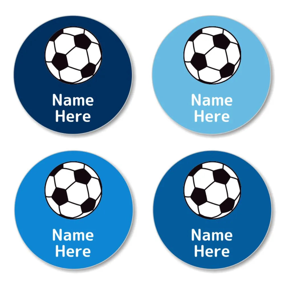 Soccer Ball Round Name Labels – Dinkleboo US