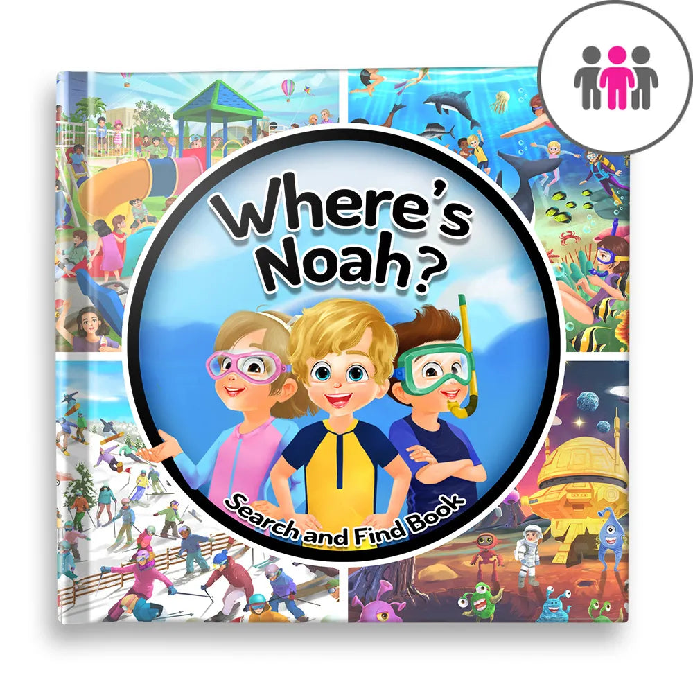 “Search & Find" Personalized Story Book – Dinkleboo US