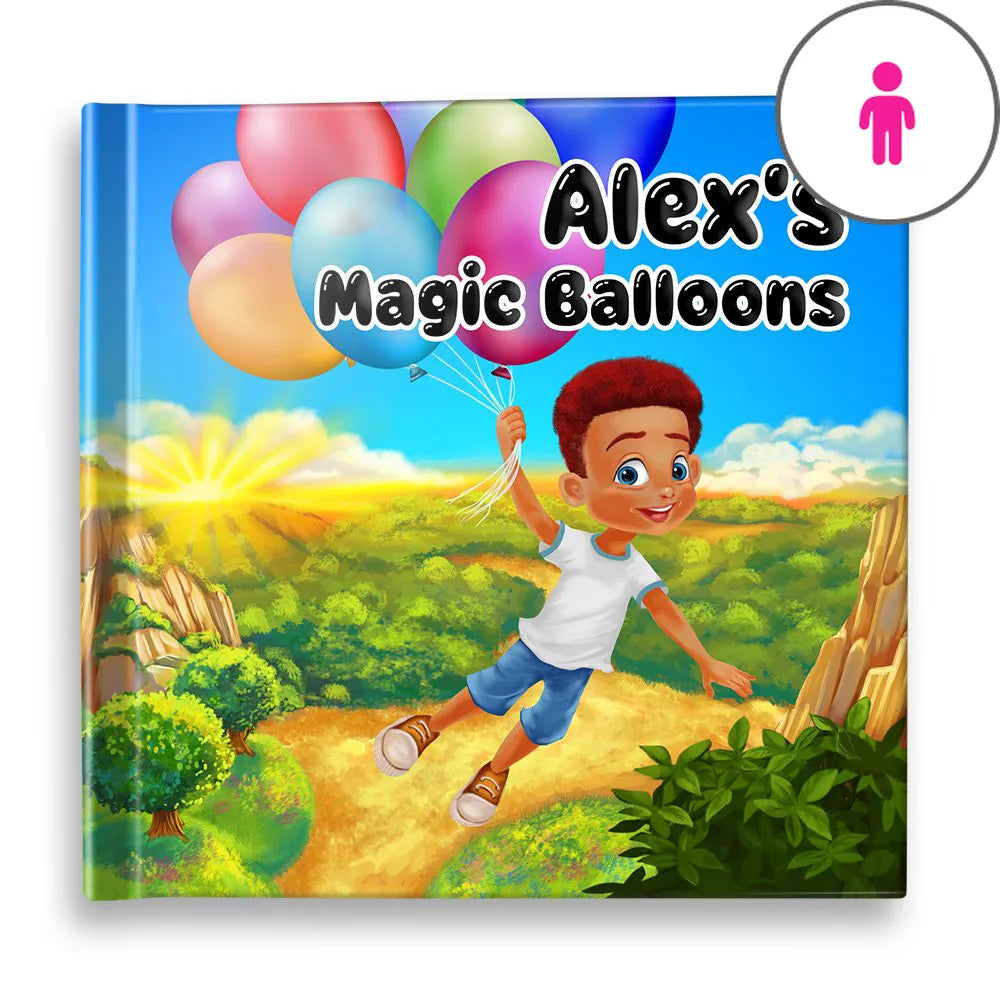 The Magic Balloons Personalized Children's Book – Dinkleboo US