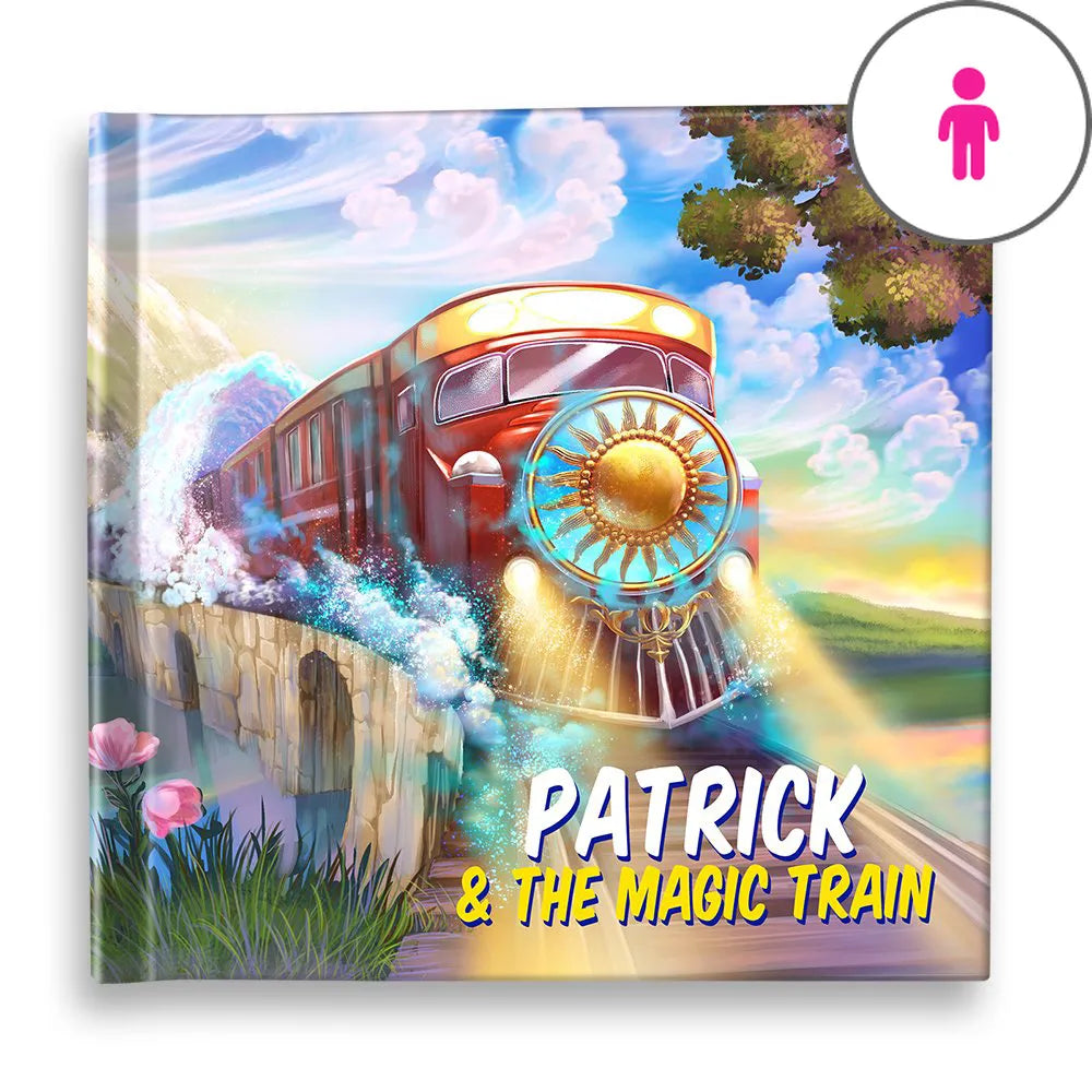 Personalized Train Book For Children – Dinkleboo US