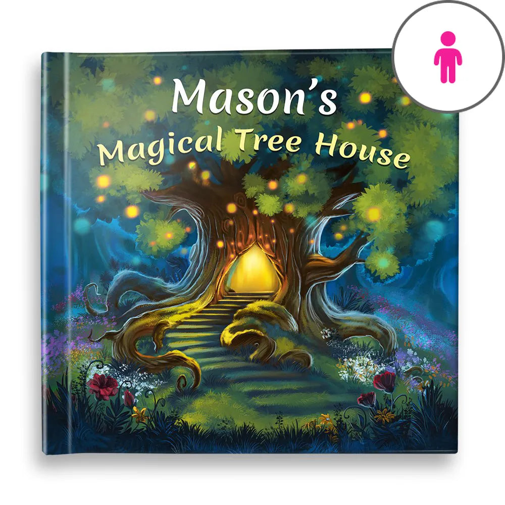 “Magical Tree House" Personalized Story Book – Dinkleboo US