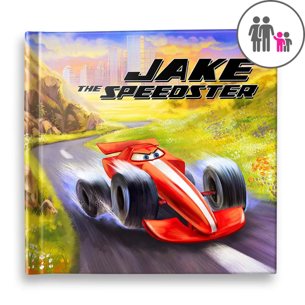 The Speedster Personalized Children's Race Car Story – Dinkleboo US