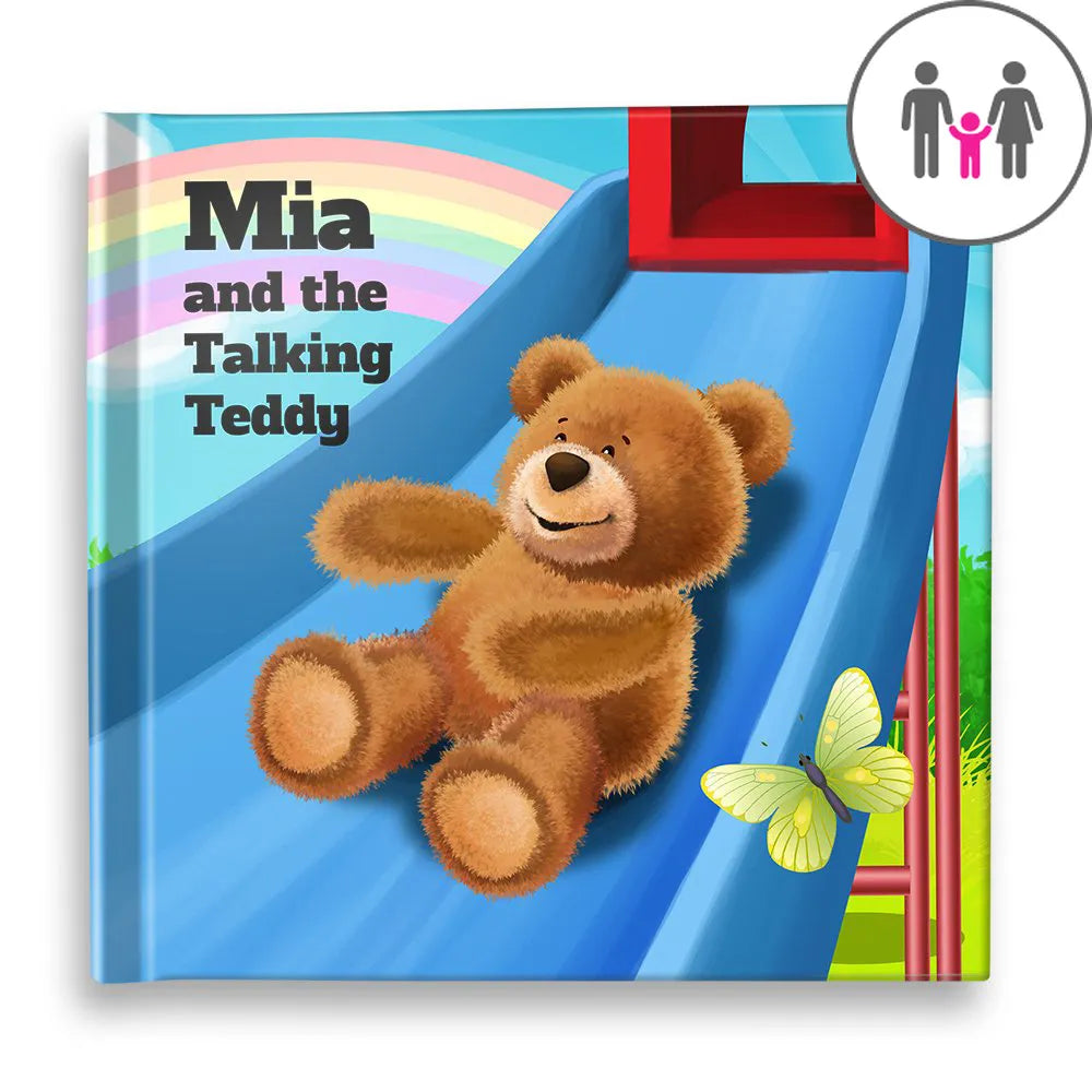 The Talking Teddy Personalized Story Book – Dinkleboo US