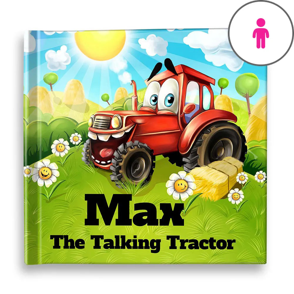 Personalized Children's Tractor Book – Dinkleboo US