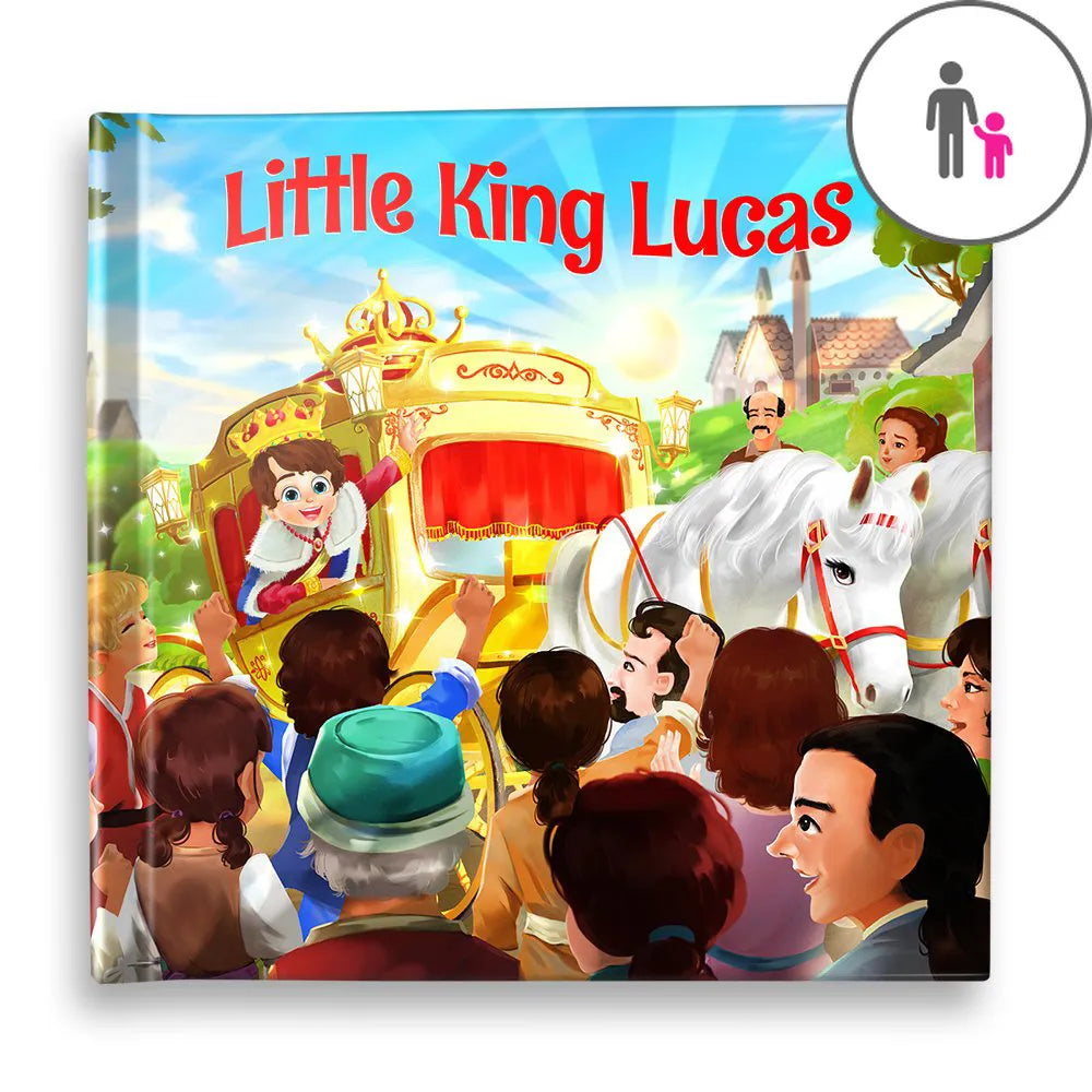 “Little King" Personalized Story Book – Dinkleboo US